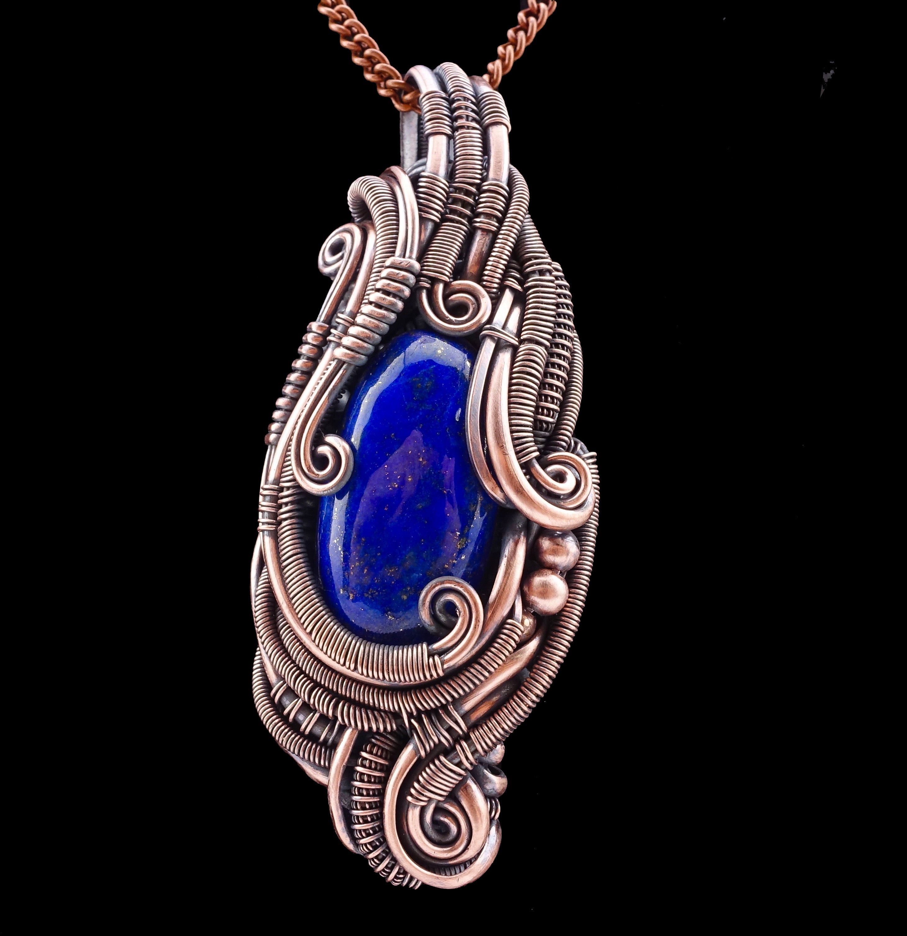 Detailed copper wire wraps – Ultima Artifacts